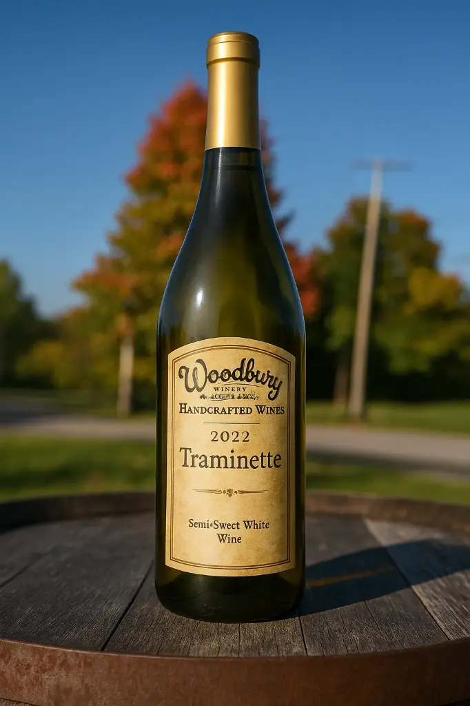 Traminette 750ml | Woodbury Vineyards