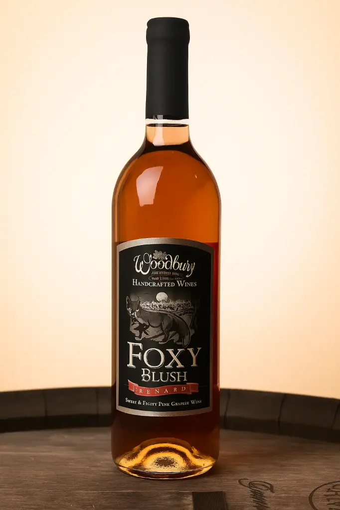 Foxy Blush 750ml | Woodbury Vineyards
