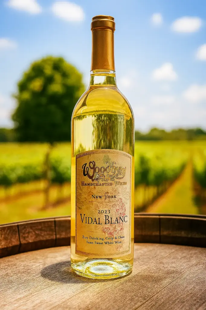 Vidal Blanc 750ml | Woodbury Vineyards